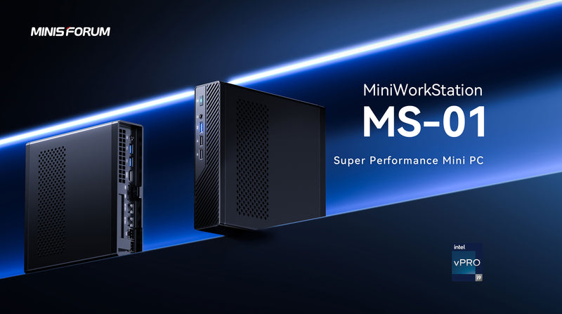 Mini-pc|Miniforum MS-01|Werkplek